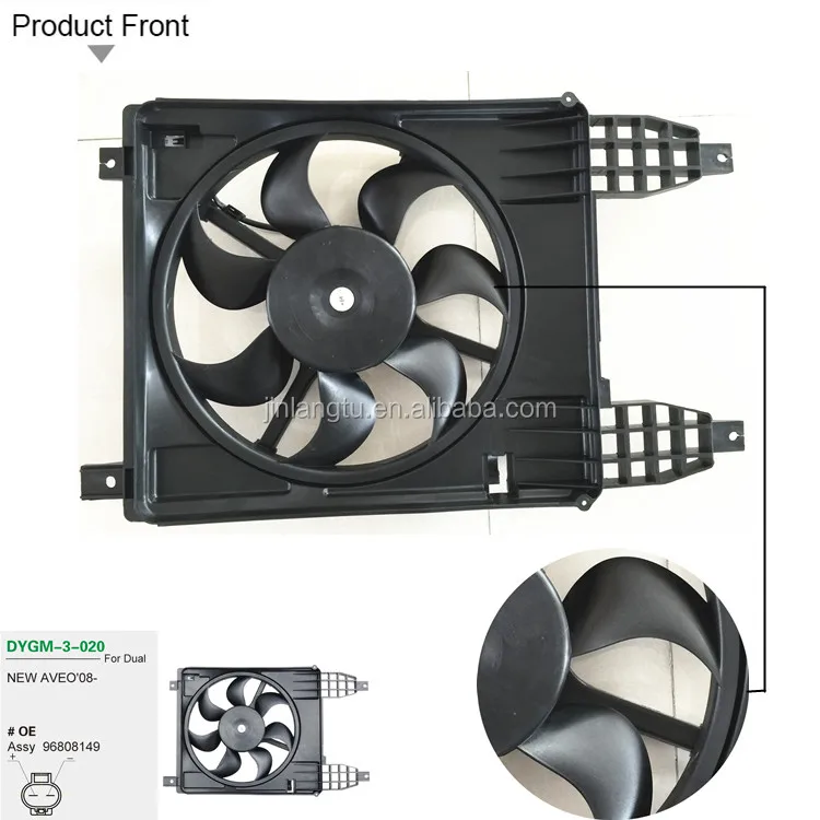 Good Quality Car Radiator Fan/cooling Fan Made In China Oem96808149 New ...