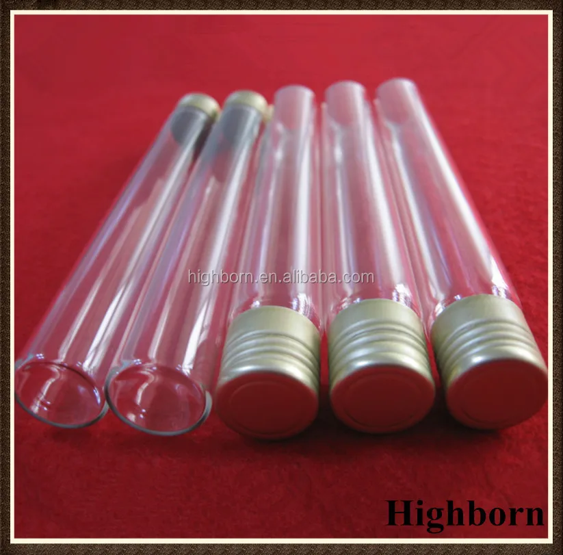 Laboratory Quartz Glass Frosty Mouth Test Tube With Screw Mouth - Buy ...