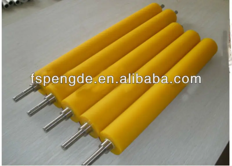 Stock Urethane Rollers Polyurethane Roll Red Polyurethane Rollers For ...