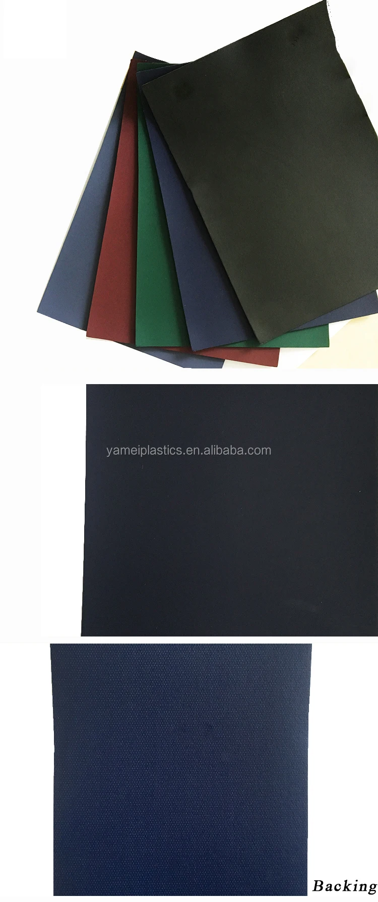 Sponge Vinyl Sheet and PU Leather for Book Binding Covers