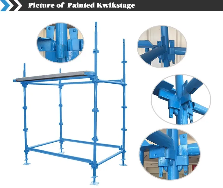 Steel Shore Speed Scaffolding - ADTO Kwikstage System