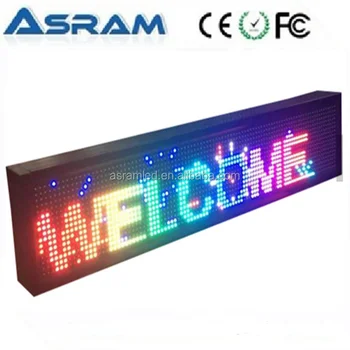 Portable Changeable Message Sign,Led Moving Message Sign With Remote ...