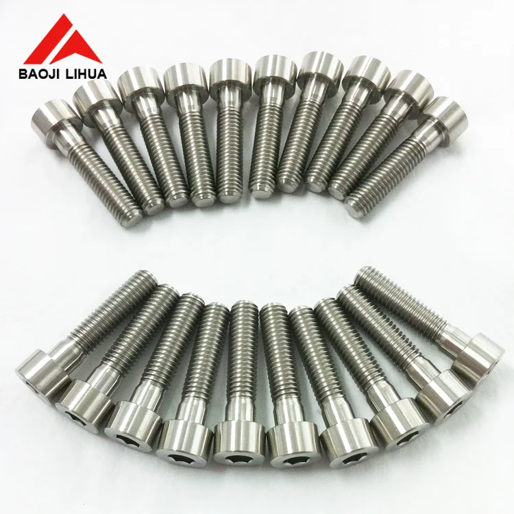Allen Cylindrical Hex Socket Head Din912 M5 M6 M8 Titanium Allen Screw Bolt - Buy Titanium Screw ...