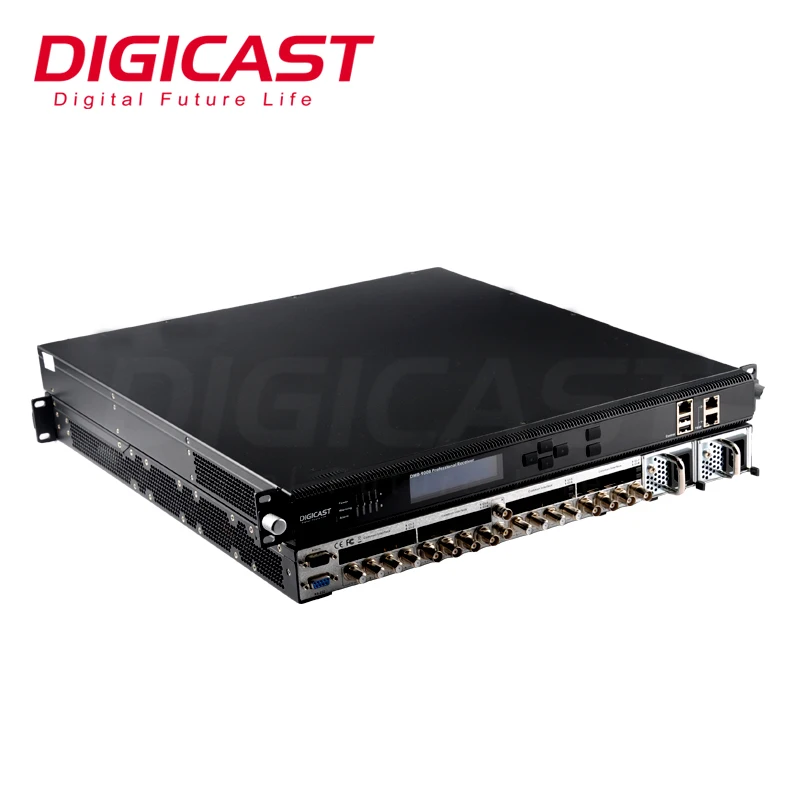 Dmb-9008ci Digital Headend Encrypted Receiver 8 Channels Integrated ...