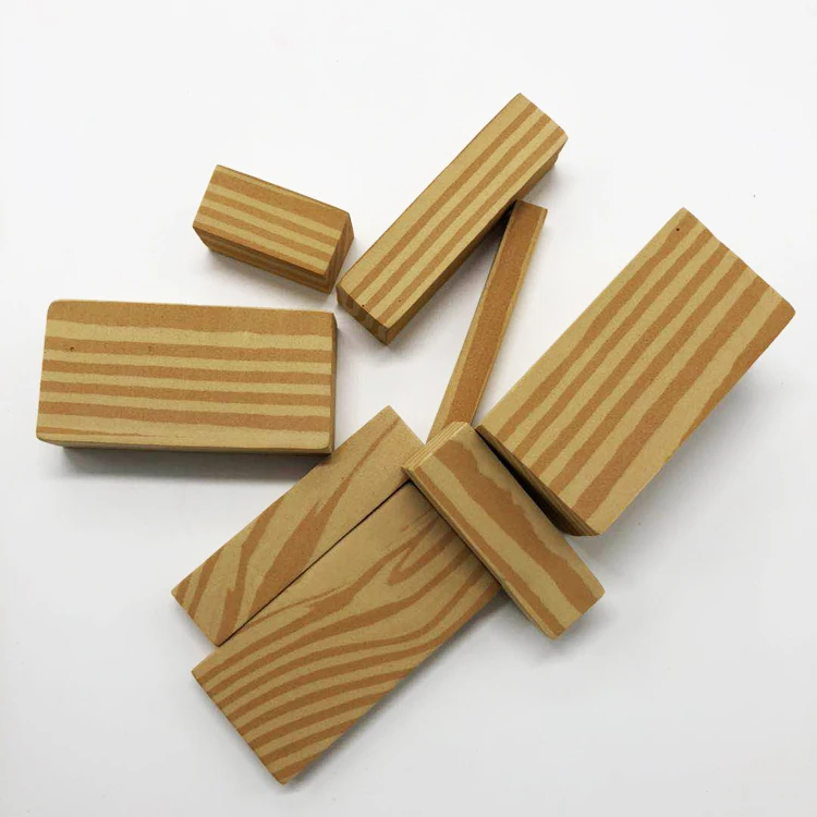 2018 New Design Simulation Special Realistic Wooden Eva Foam Blocks For ...
