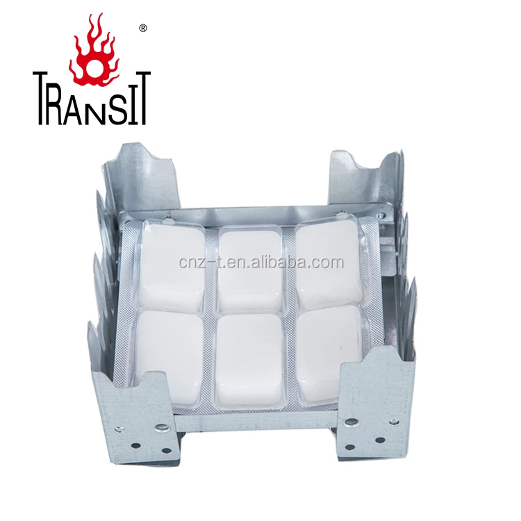 Reusable Outdoor Camping Hexamine Solid Fuel Tablets Folding Stoves ...