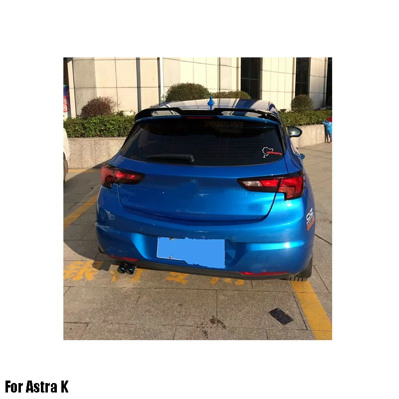 Abs Primer Painted Back Rear Spoiler Lip Wing For Astra K 2015-2018 ...