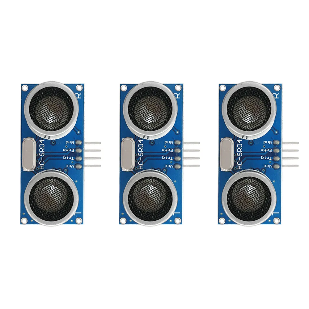 Keyestudio 3PCS HR-SR04 Blue Ultrasonic Sensor Module for Arduino