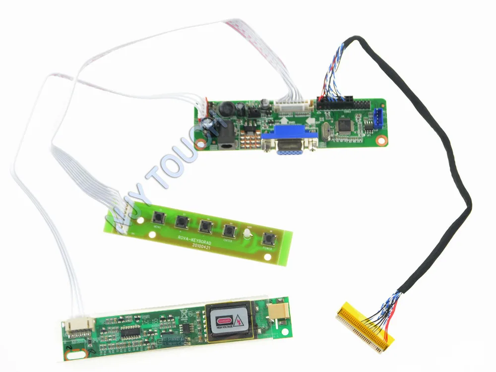 17 Inch 1280x1024 V.m70a Lcd Vga To Lvds Converter Board Kit - Buy Vga ...