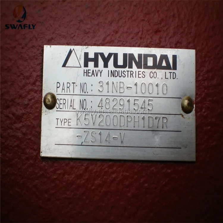 For Hyundai R450lc-7/r455-7/r500lc-7 Excavator Hydraulic Main Pump 31nb ...