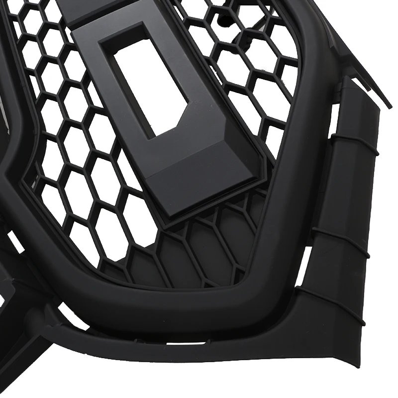 Abs Carbon Fiber Luxury Raptor Style Front Hood Grille For Ford ...