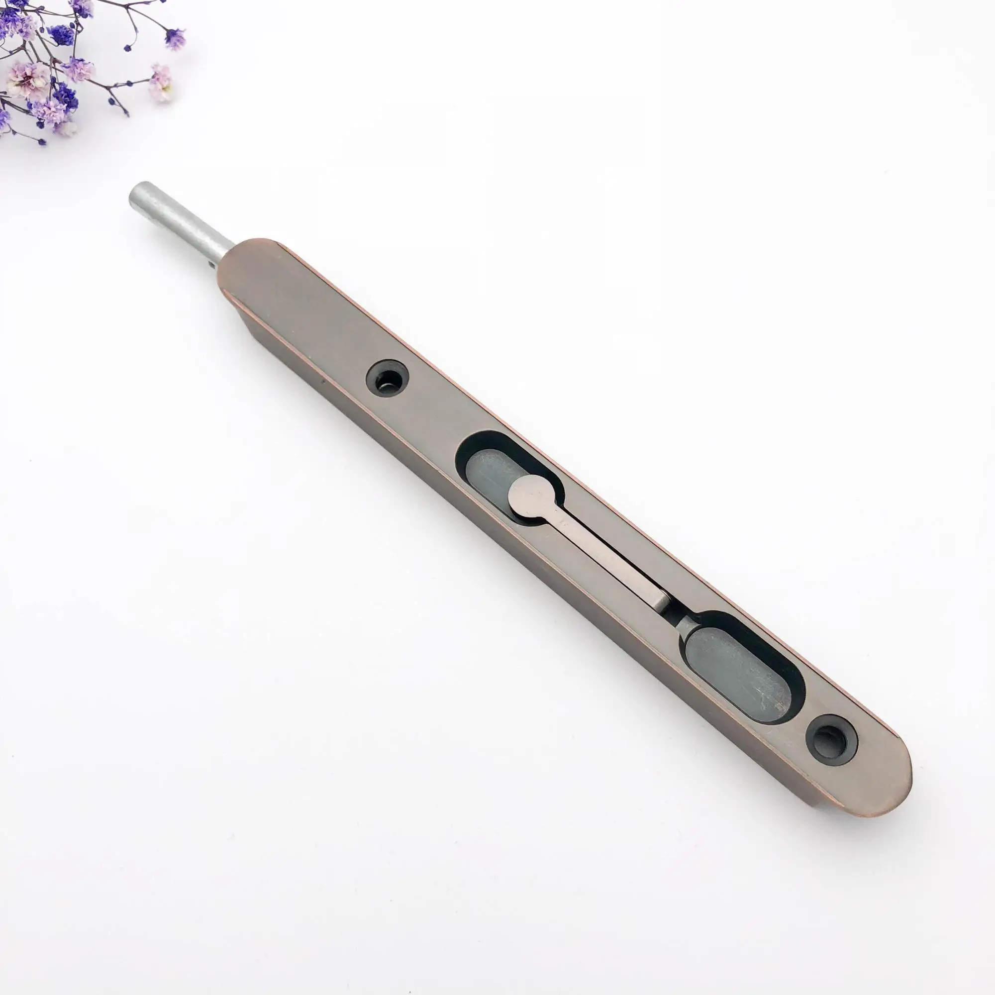 Round Corner Oil Rubbed Bronze Recessed Flush Bolt| Alibaba.com