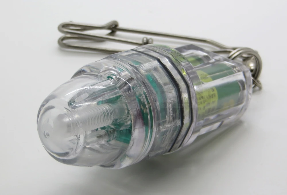 11cm Underwater Led Fishing Lights Aa Battery Powered Fish Lure Light ...