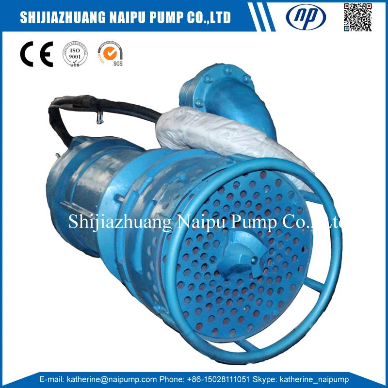 Naipu Mill Discharge Plant Underwater Slurry Pump Agitator