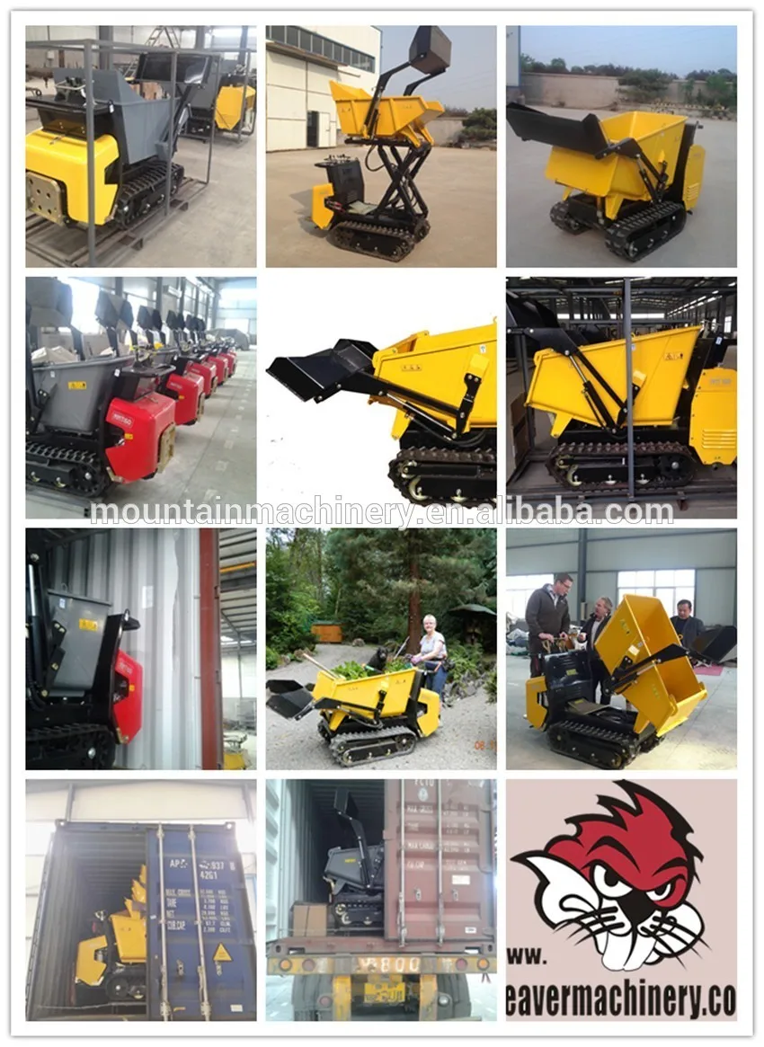 Front Track Drive Concrete Buggy - Efficient Mini Loader