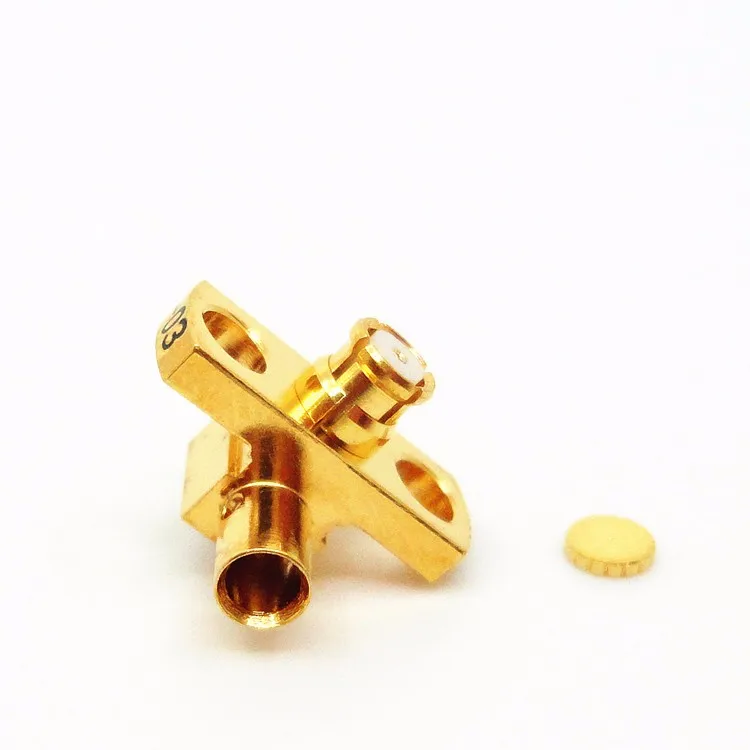 Blind Mate Board To Board 2 Hole Flange Mount Smp Right Angle Rf ...