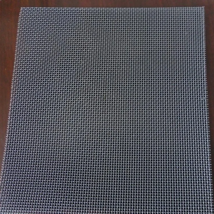 High Quality Black Powder Coated Stainless Steel Mesh