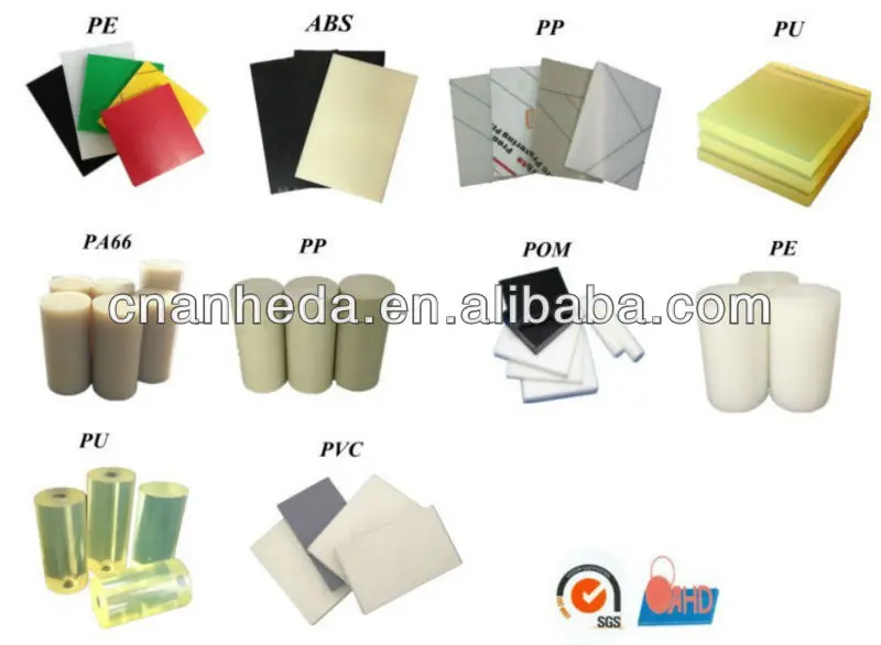 10-100mm Thickness Hard Pom Material Customized Hard Pom ...