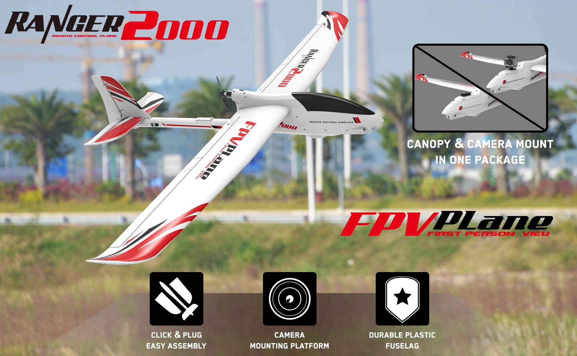Volantex Ranger 2000 Brushless Pnp Hot Selling Unique Design Wingspan ...