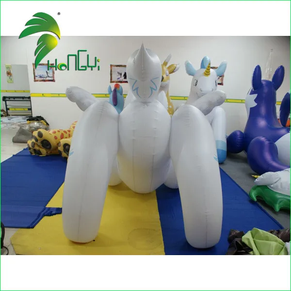 Naughty Custom Giant Inflating Wolf Dog / Inflatable Wolf Balloon For ...