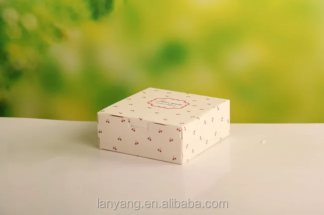 Thanks Square Cookie Boxes Party Wedding Easter Favor Bomboniere Cake ...