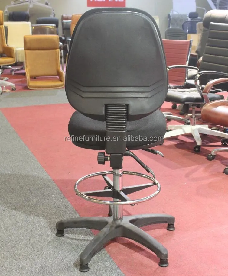 Heavy Duty Fabric Industrial Sewing Machine Operator Chair For Workshop ...