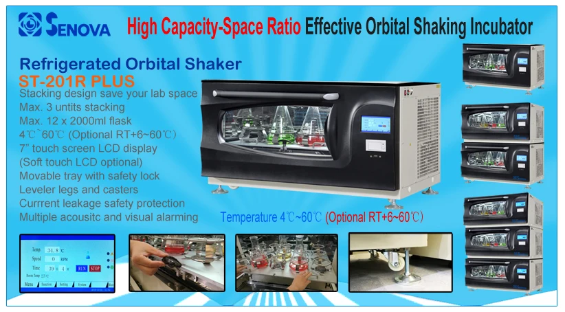 2lx12 Refrigerated Heating Laboratory Orbital Shaking Shaker Incubator ...