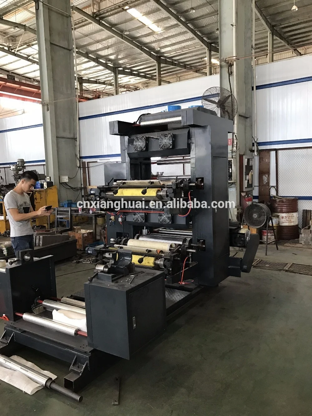2 Color Flexo Printing Machine - Efficient Roll Paper Printing