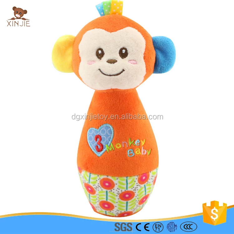 Customize Animal Shape Plush Bowling Toy For Baby - Buy Funny Plush ...