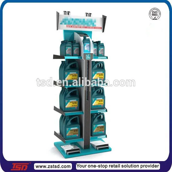 Tsd-m214 Wholesale Metal Rack Motor Engine Oil Stand/car Lubricating ...