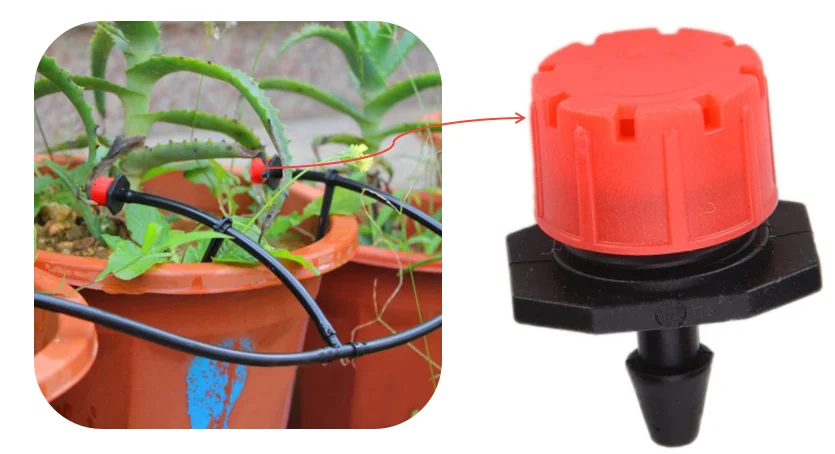 Inline Drip Emitter Irrigation