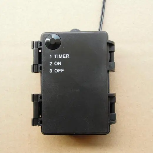 4.5V Waterproof ABS Battery Holder with Cover Switch for 3 AA Batteries ...