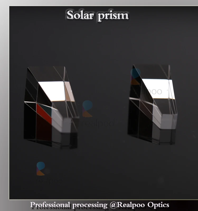 Optical Glass Solar Power Prism For Solar Energy Concentrating ...