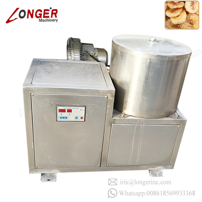 Professional Fried Food Deoiler Machine Onion Potato Chips Centrifugal ...