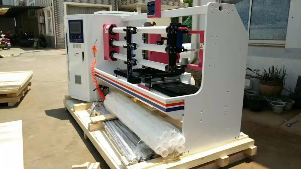 Ly-703 Adhesive Tape Log Roll Film Cutting Machine/pvc Electrical Tape ...