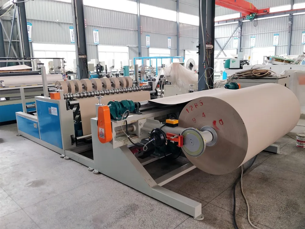 Angle Board Production Kraft Paper Slitting Rewinding Machine