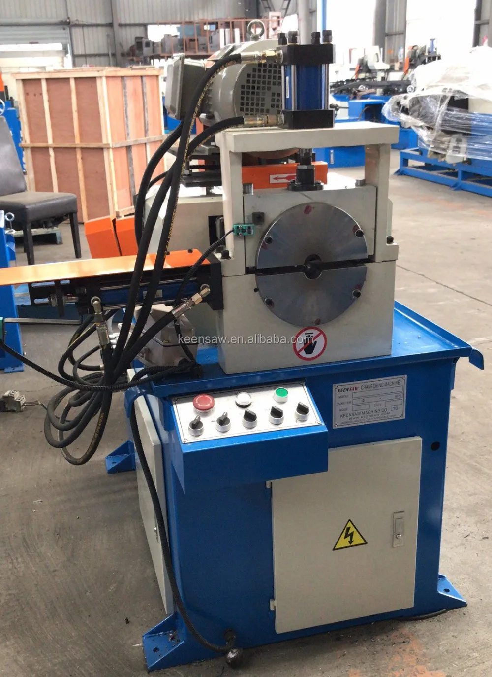 Stud Bolt Chamfering Machine Pipe Chamfering Machine Kcm-230se - Buy ...