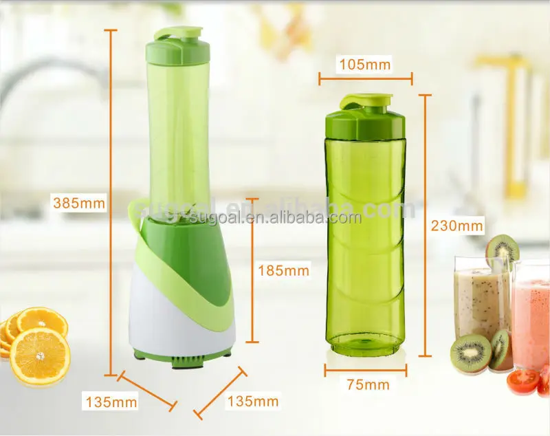 Shake Take Blender Multi Fruit Juicer Smoothie Make 0.6l Plastic Cup ...