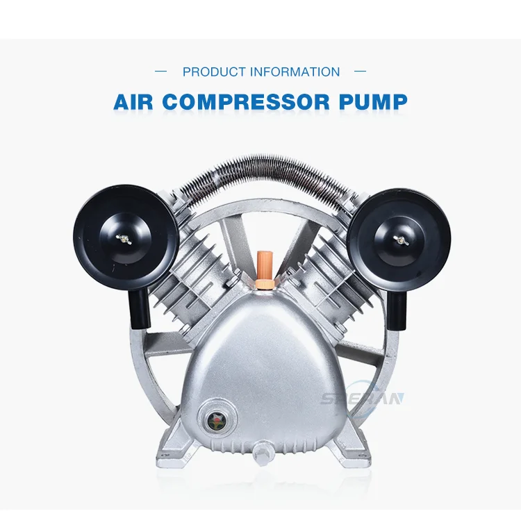 Air-compressor Parts Piston Twin Compressor Pump Head - Buy Compressor ...