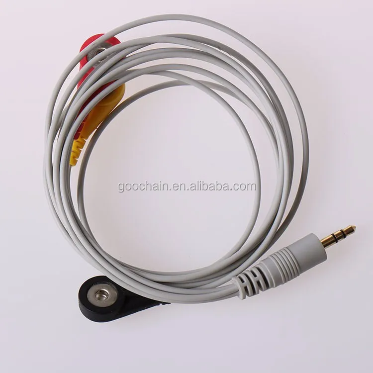 Medical Cable 3 Snap Electrode Lead Wire For Ecg Equipment,Ecg ...
