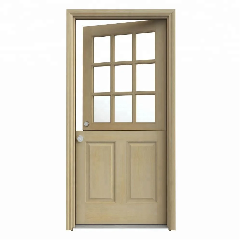 Demi-portes De Cuisine En Chêne Massif,Design Moderne,Intérieur ...