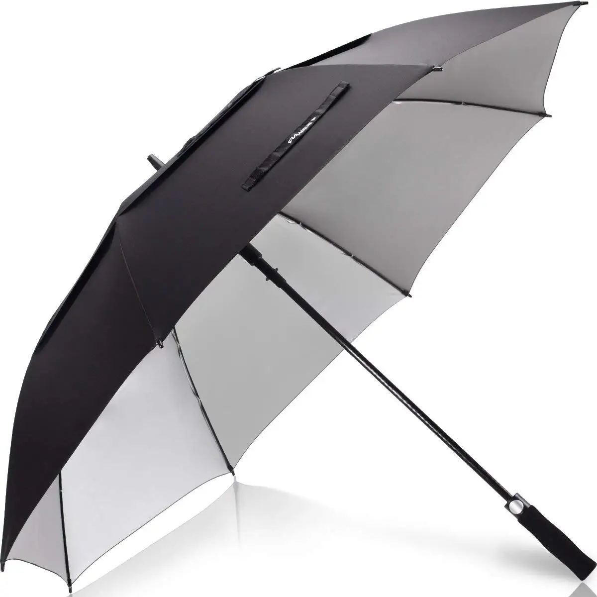 62/68 Inch Windproof Golf Umbrella - UV Protection & Custom Designs