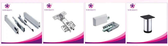 Hettich Type Heavy Duty Side Mounted Kitchen Cabient Drawer Slides ...