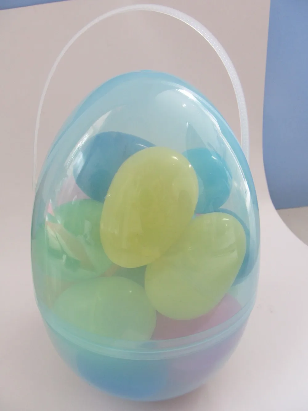 10" Easter Egg With Huge Plastic Egg Eater Fillable Egg - Buy Plastic ...