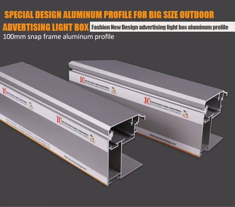 Outdoor Sign Wall Mounted Billboard Aluminium Extrusions