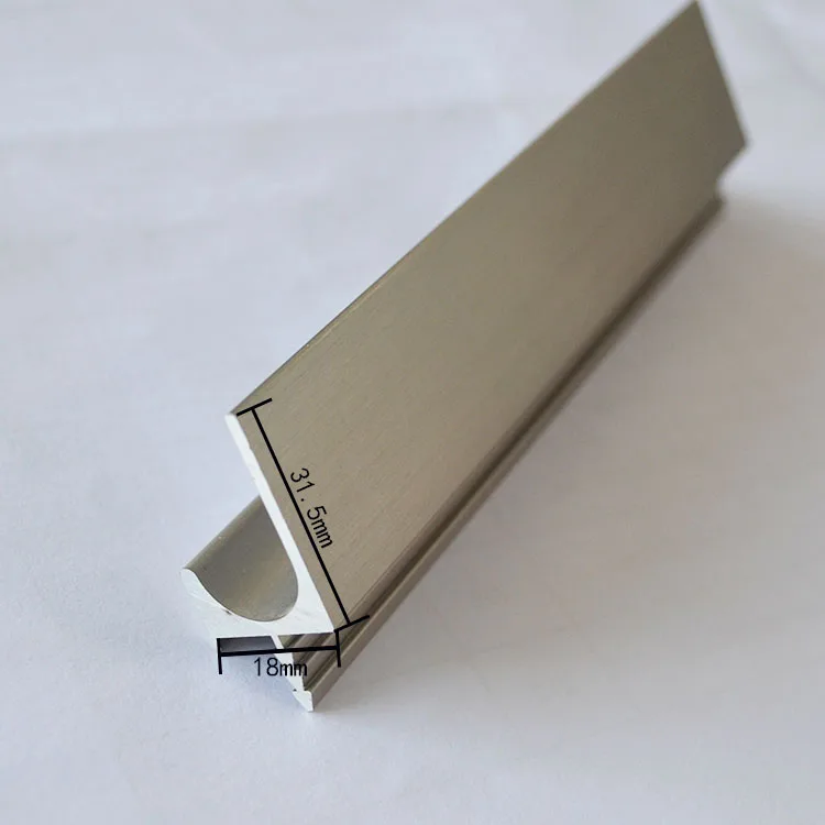 L Shape Aluminum Profile Handle - Kitchen Extrusion Price