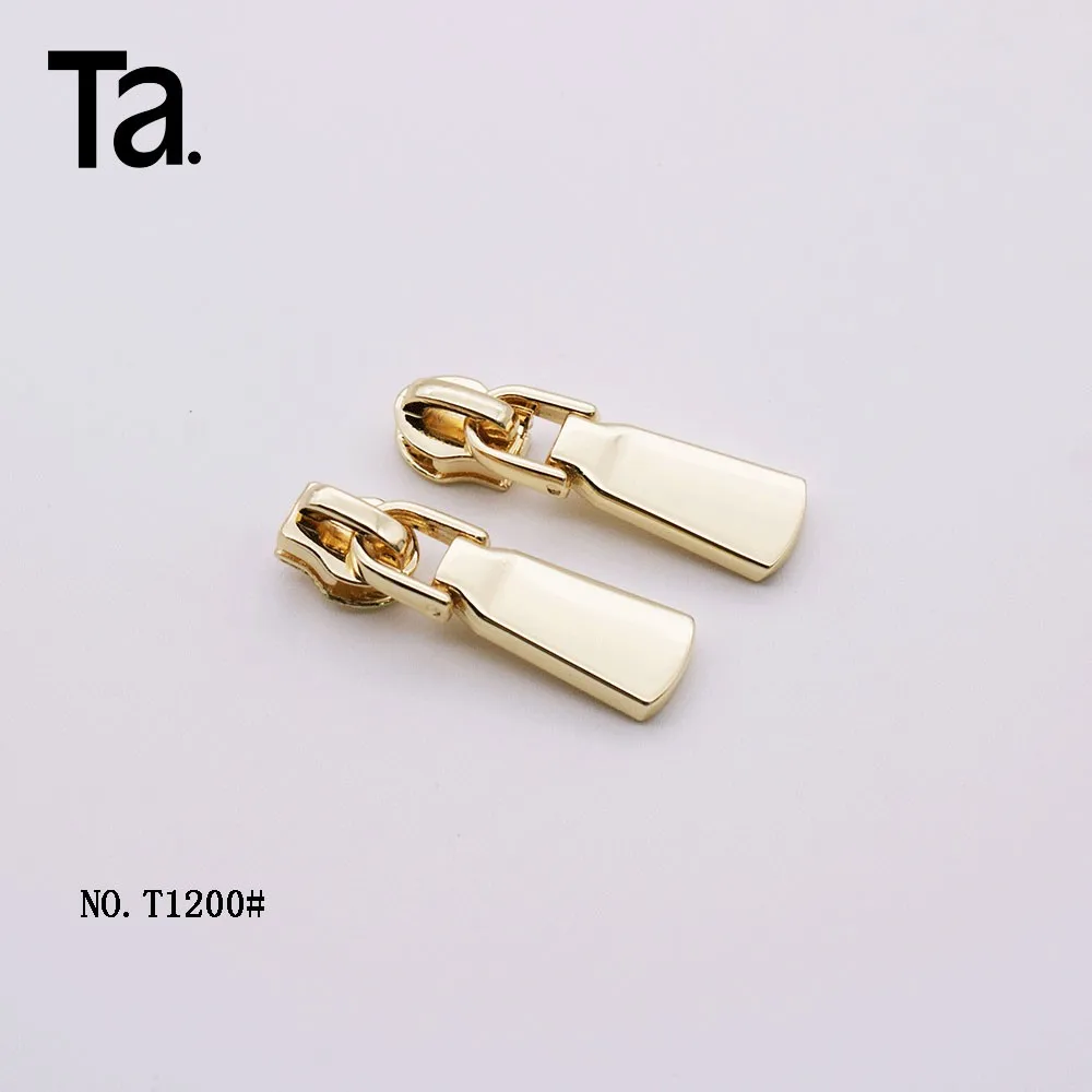 3# Flat Small Shiny Silver Zipper Puller For Purse - Buy Magnet Puller ...