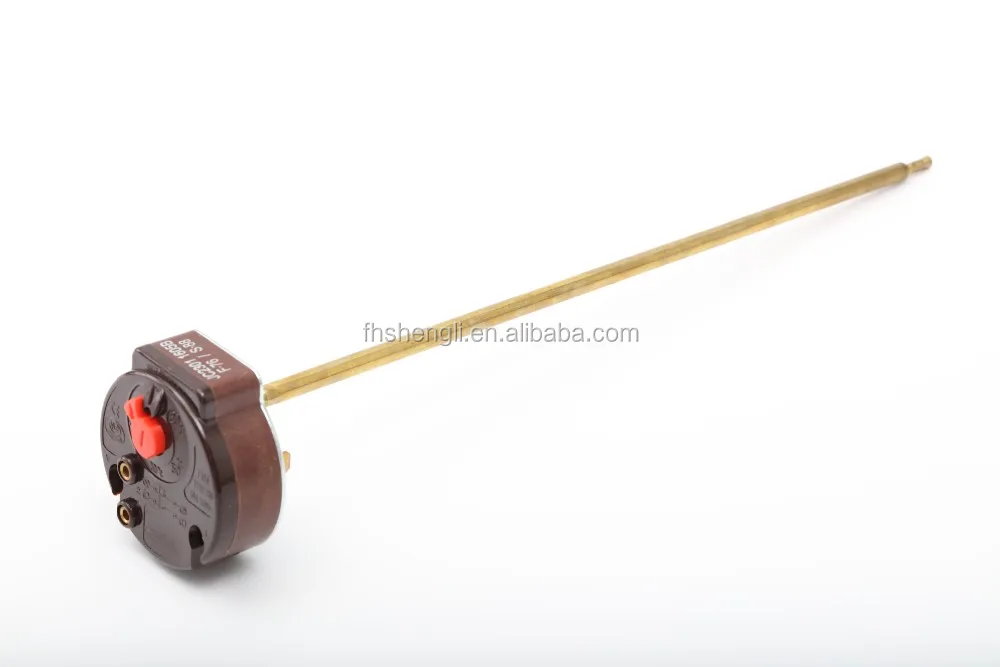 WNC-2 Dual Function Rod Stem Thermostat with Red Dial