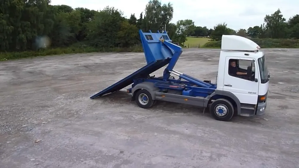 Roll On Roll Off Hydraulic Hook Arm Lift Function For Truck - Buy Roll ...