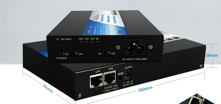 Mini Dc Ups Poe 36w 15v 2vv For Ip Camera,Cctv - Buy Mini Dc Ups,Mini ...